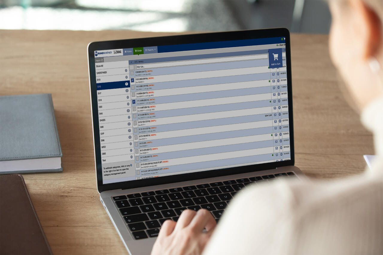 Virtual Packaging Management Web Portal | Rand-Whitney